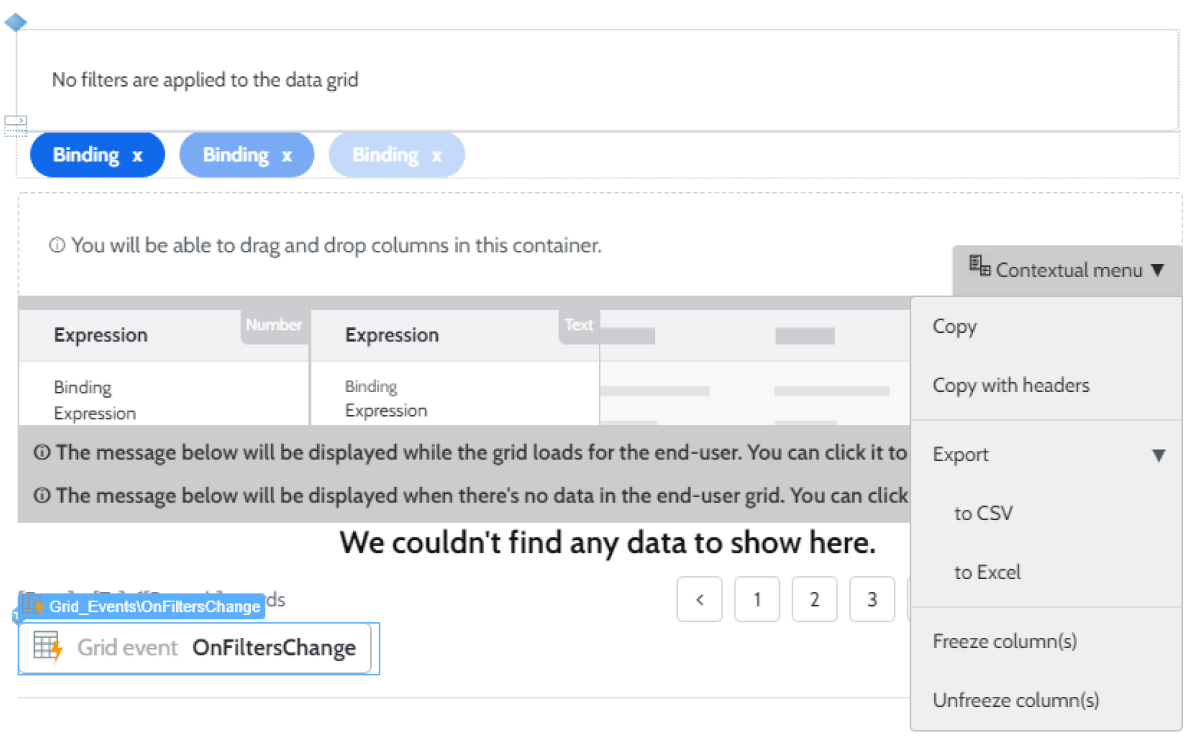 In this scenario, we want to update the filter tags displayed on top of ...