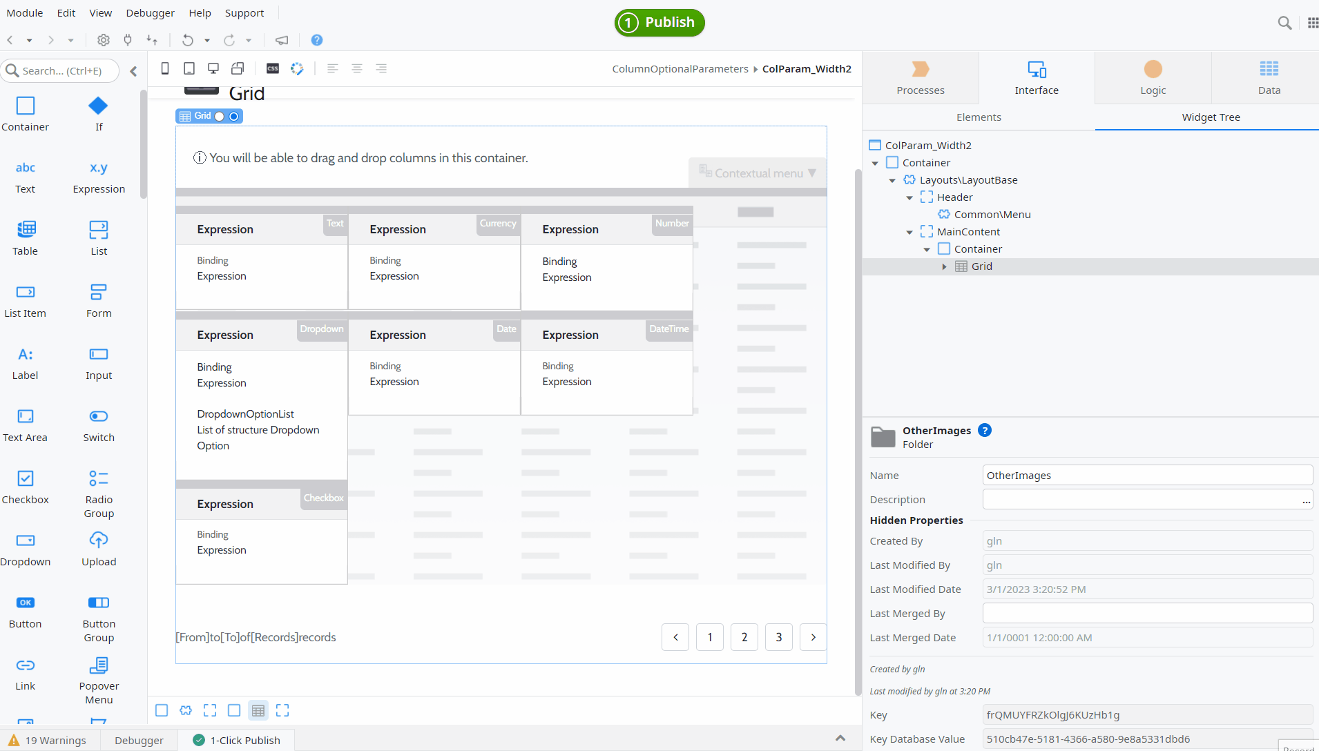3 On The Product Name Columnoptionalconfigs Set The Headertooltip As The Container Identifier